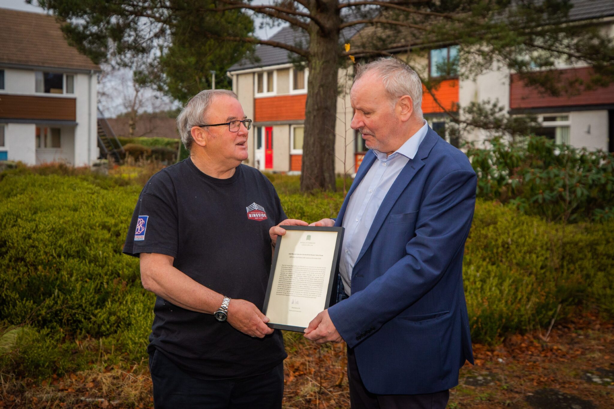 Boxer Jock McInnes praised as he joins British hall of fame