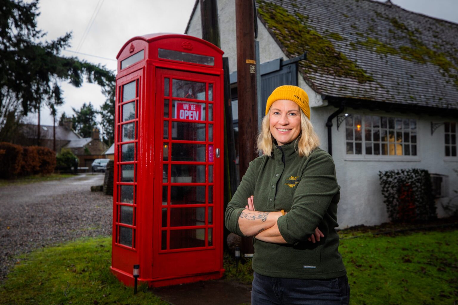 Forteviot phone box bakery home to Norwegian star's honesty box