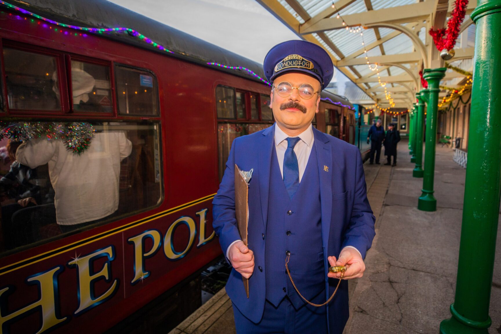 Polar Express train ride delights families in Brechin