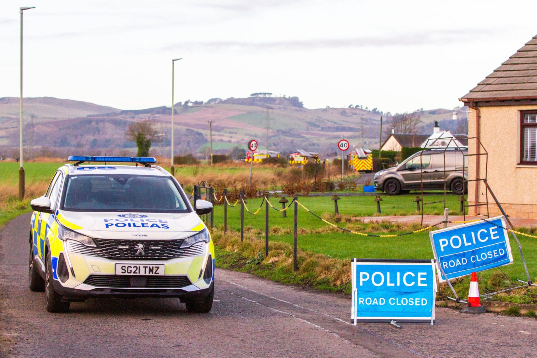 Businessman accused of torching rural Perthshire farmhouse