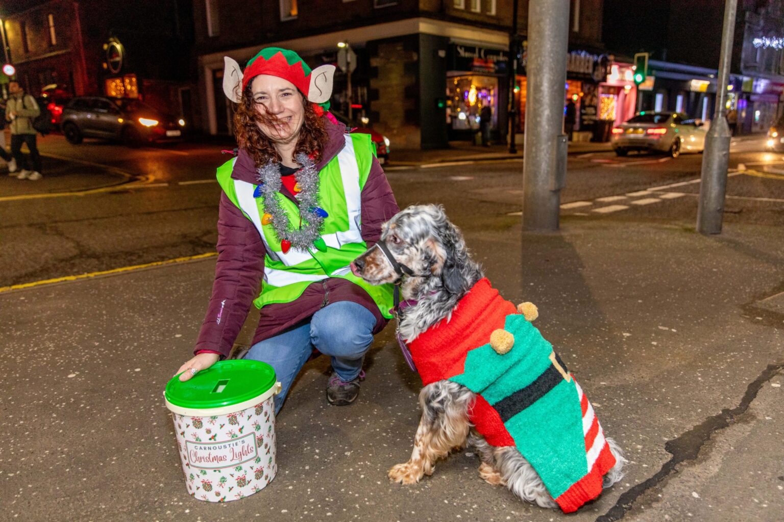 Carnoustie Christmas convoy brings festive joy to the town