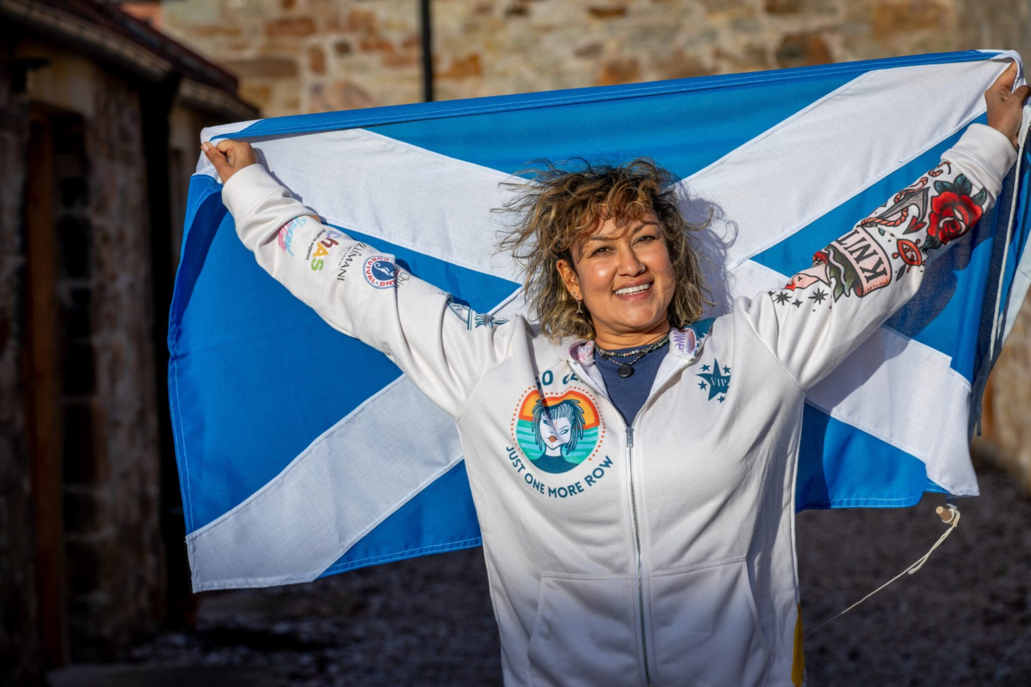 Pittenweem knitter Milli Abrams begins World's Toughest Row