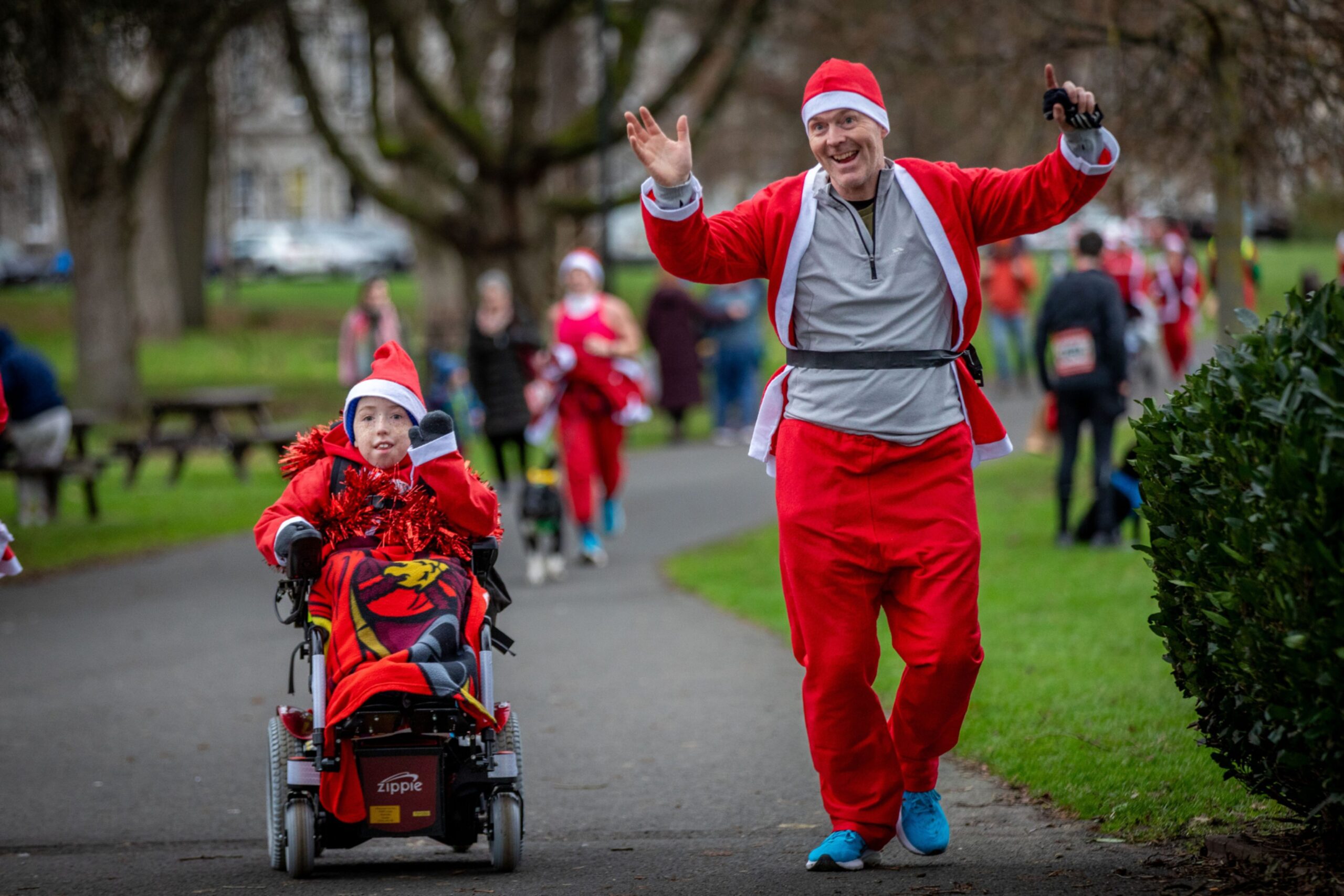 Gallery: Perth Santa Run 5km brings festive fun to city centre
