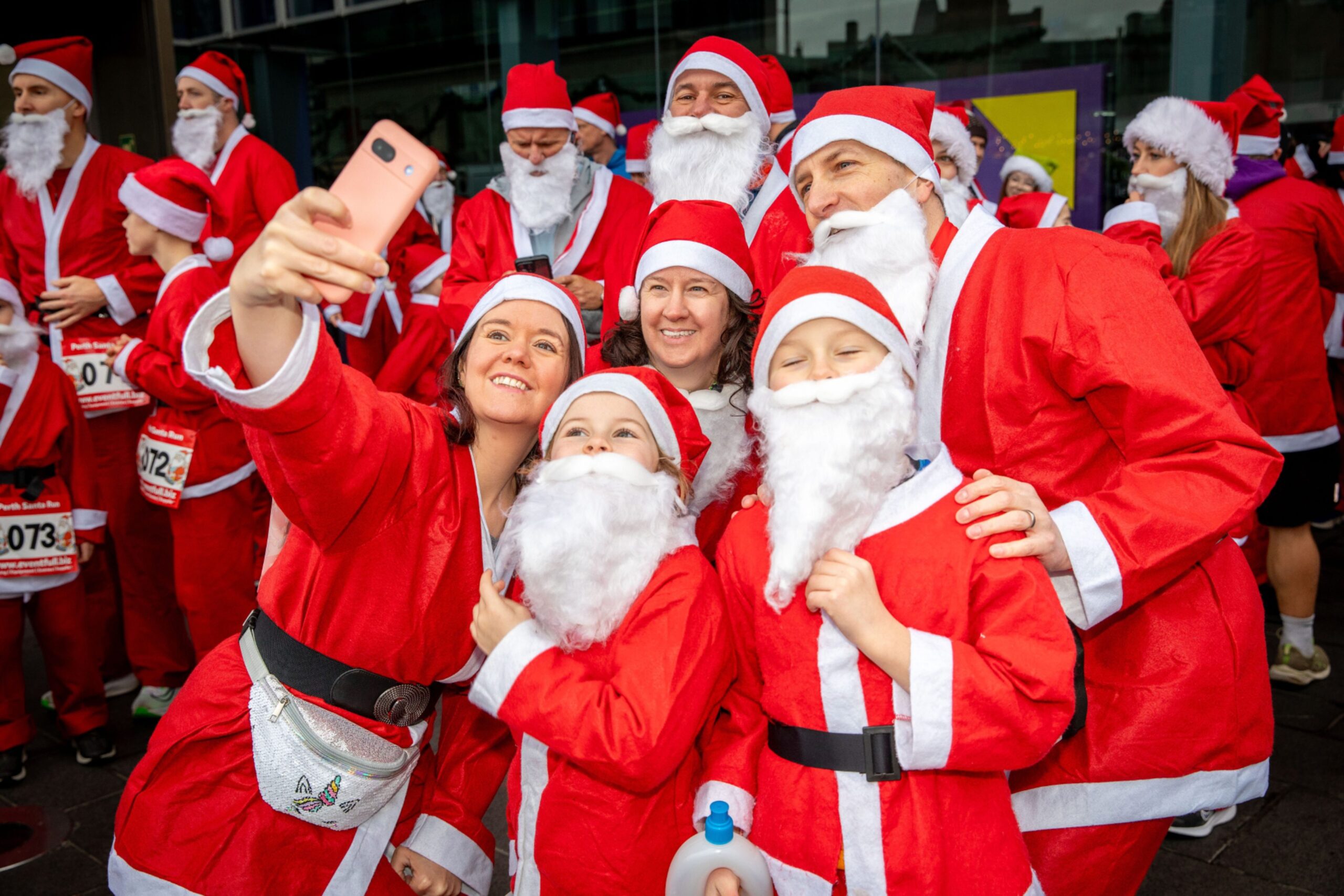 Gallery: Perth Santa Run 5km brings festive fun to city centre