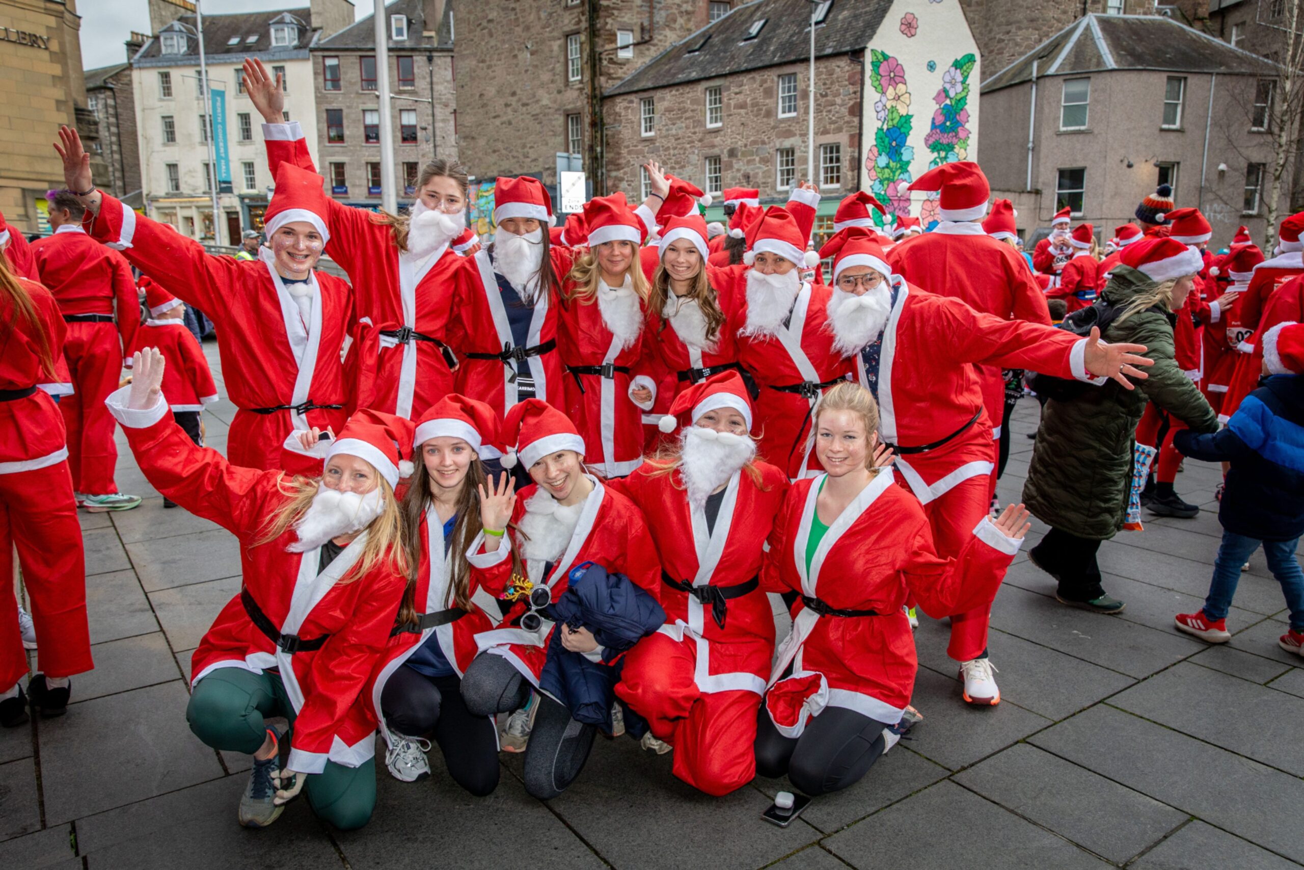 Gallery: Perth Santa Run 5km brings festive fun to city centre