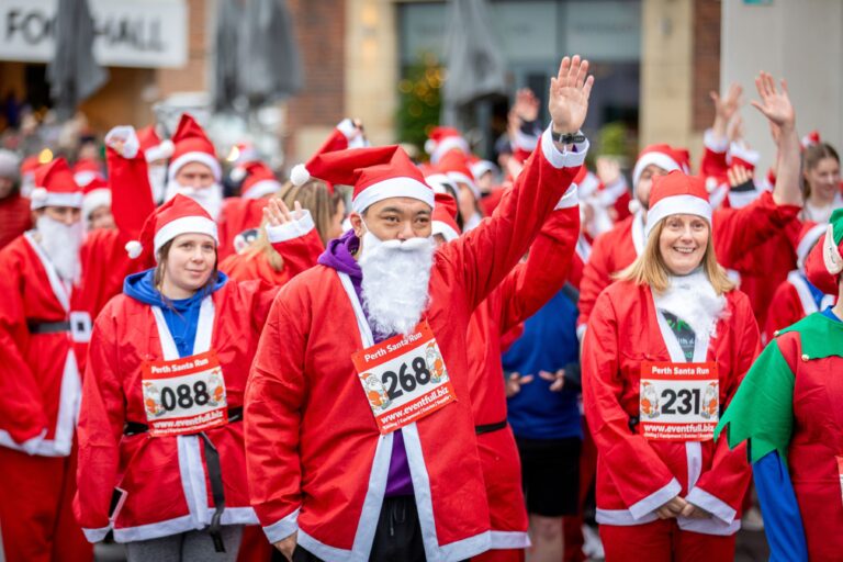 Gallery: Perth Santa Run 5km brings festive fun to city centre