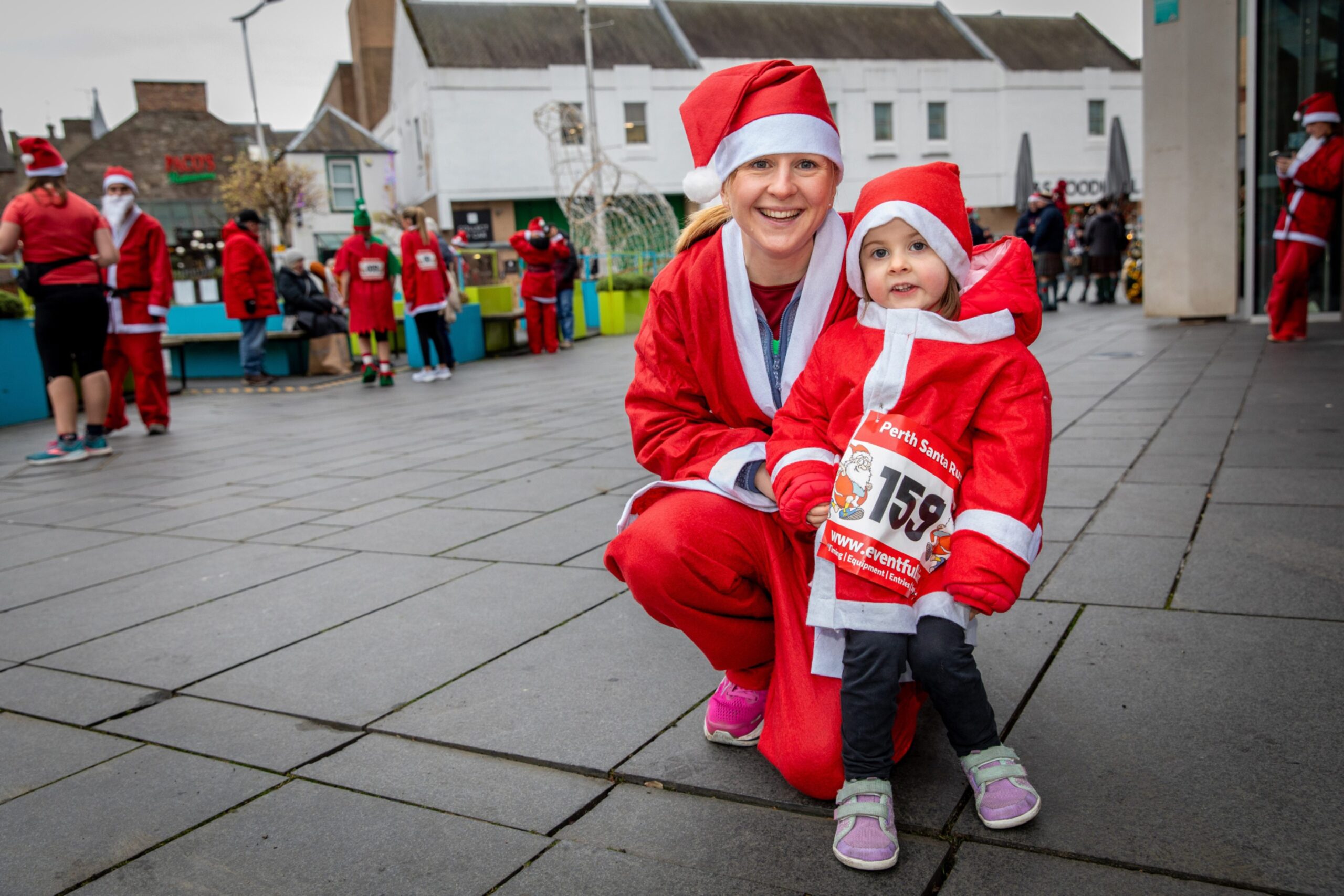 Gallery: Perth Santa Run 5km brings festive fun to city centre