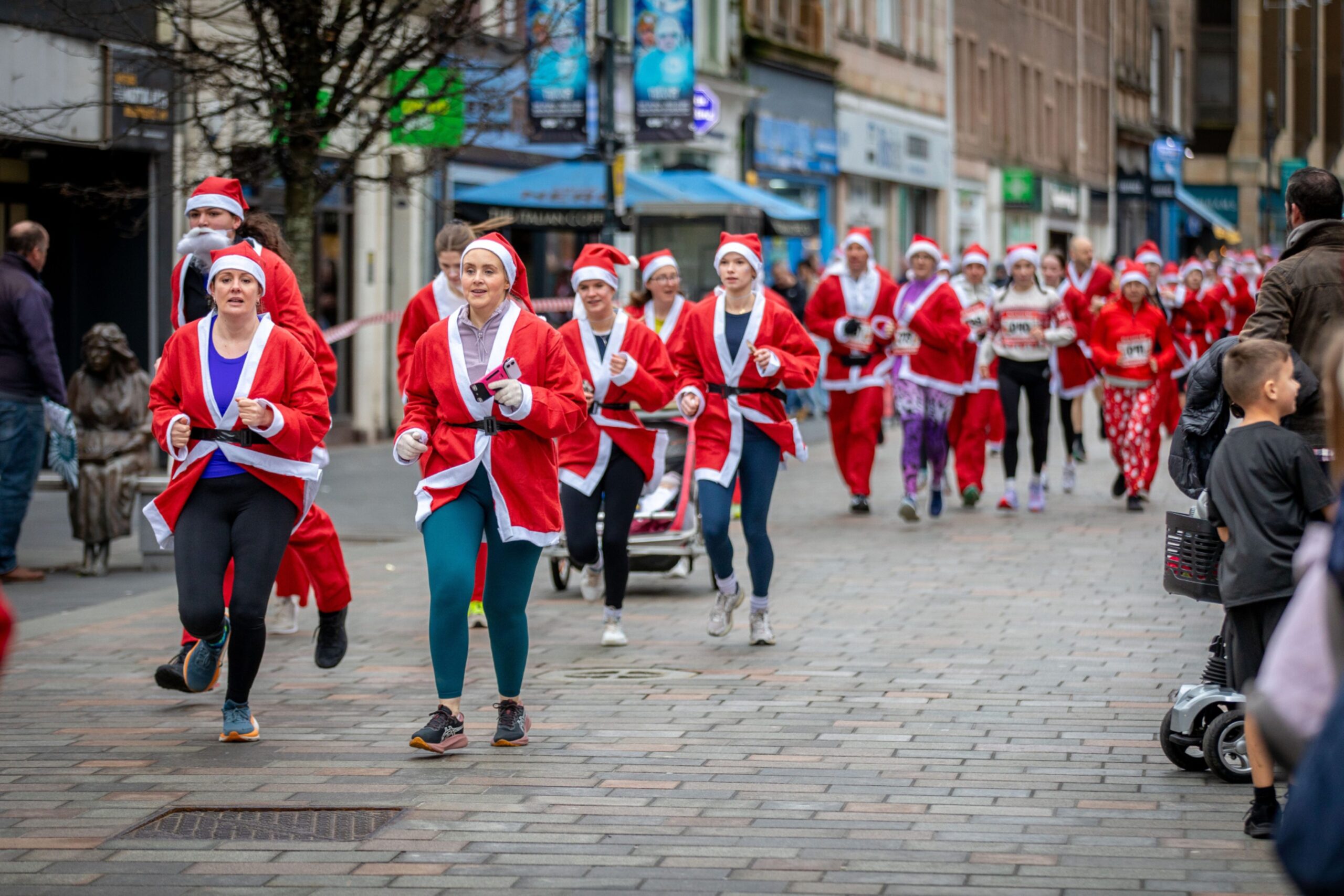 Gallery: Perth Santa Run 5km brings festive fun to city centre