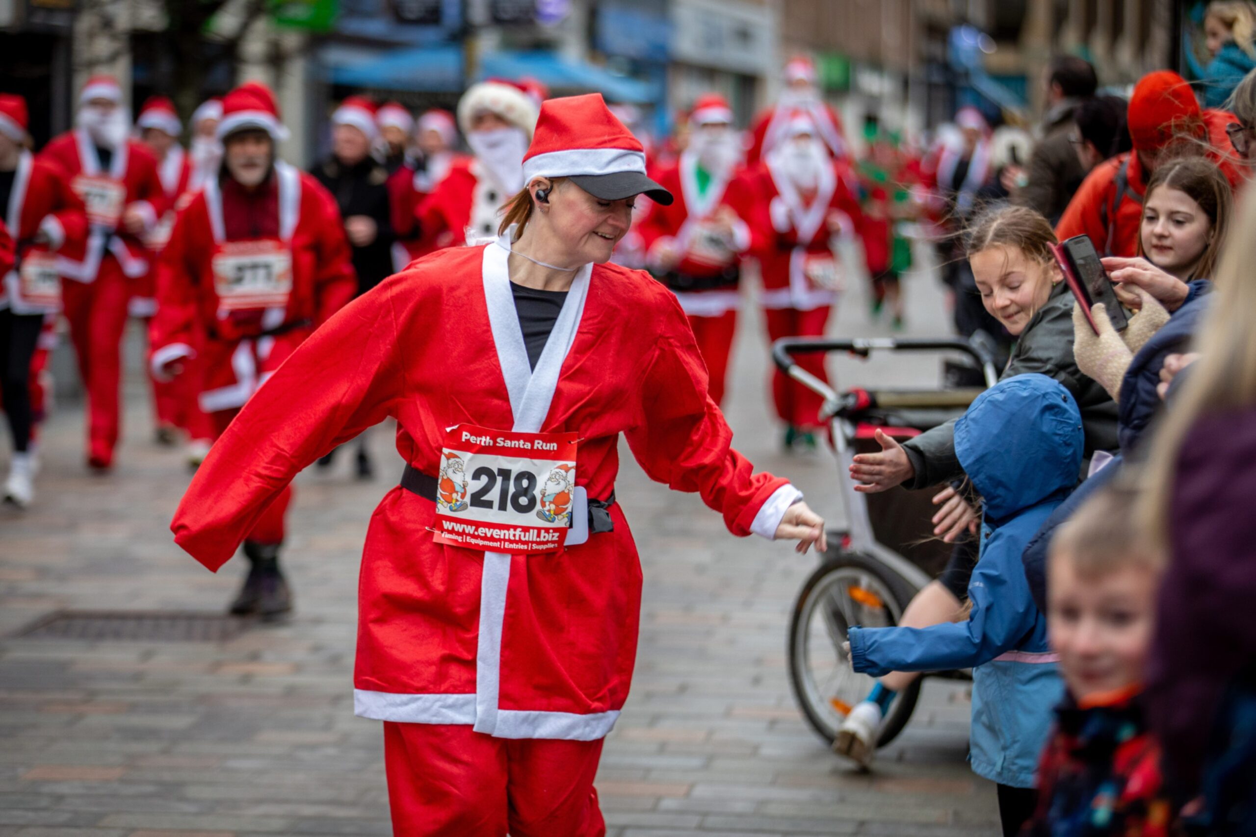 Gallery: Perth Santa Run 5km brings festive fun to city centre