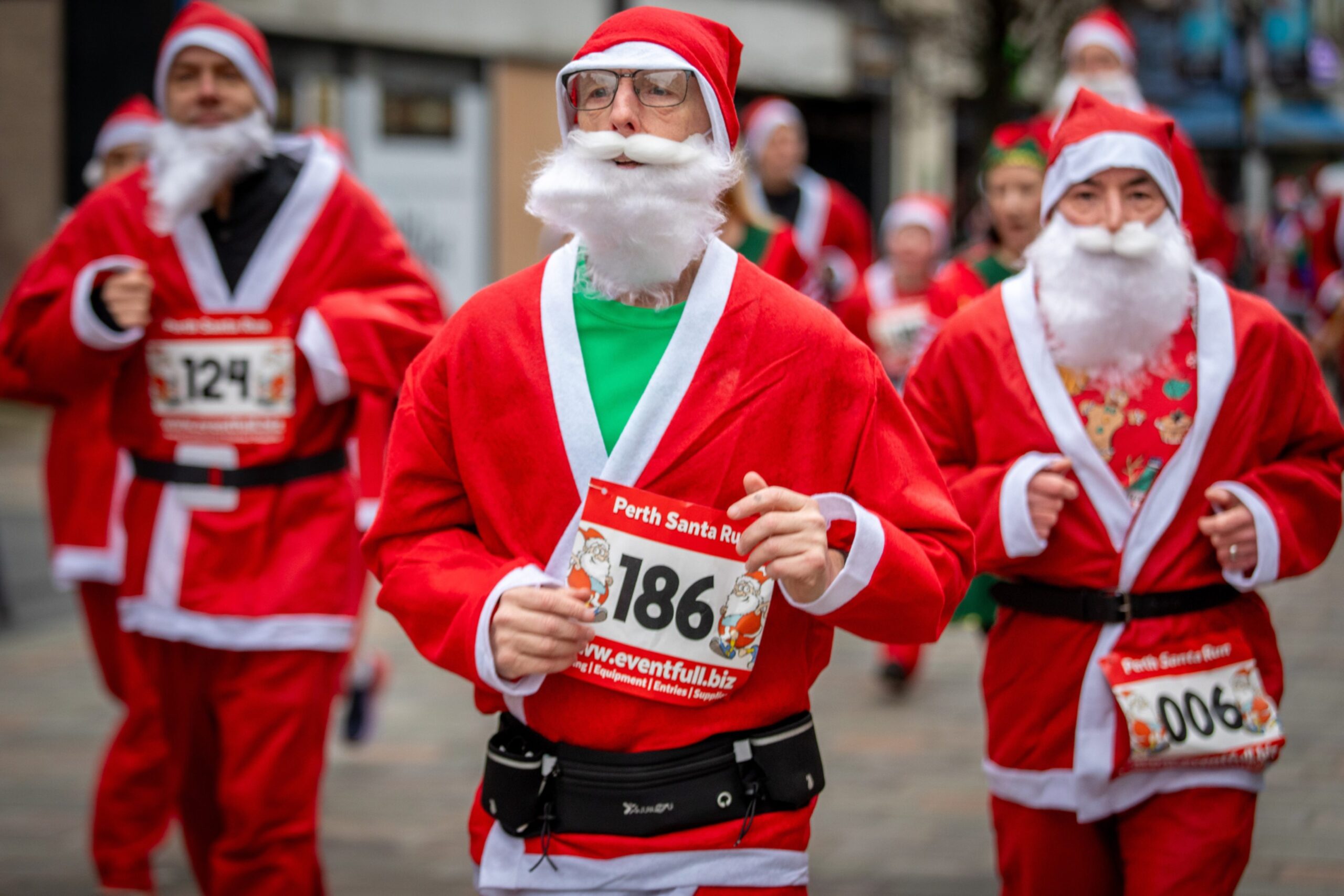 Gallery: Perth Santa Run 5km brings festive fun to city centre