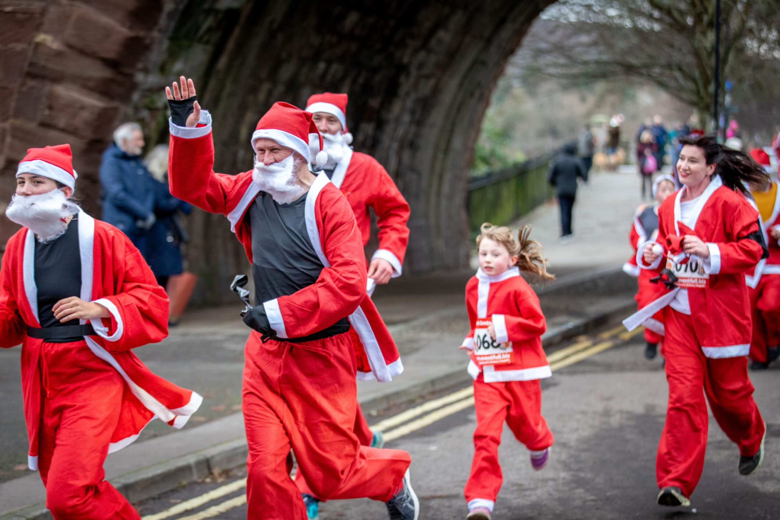 Gallery: Perth Santa Run 5km brings festive fun to city centre