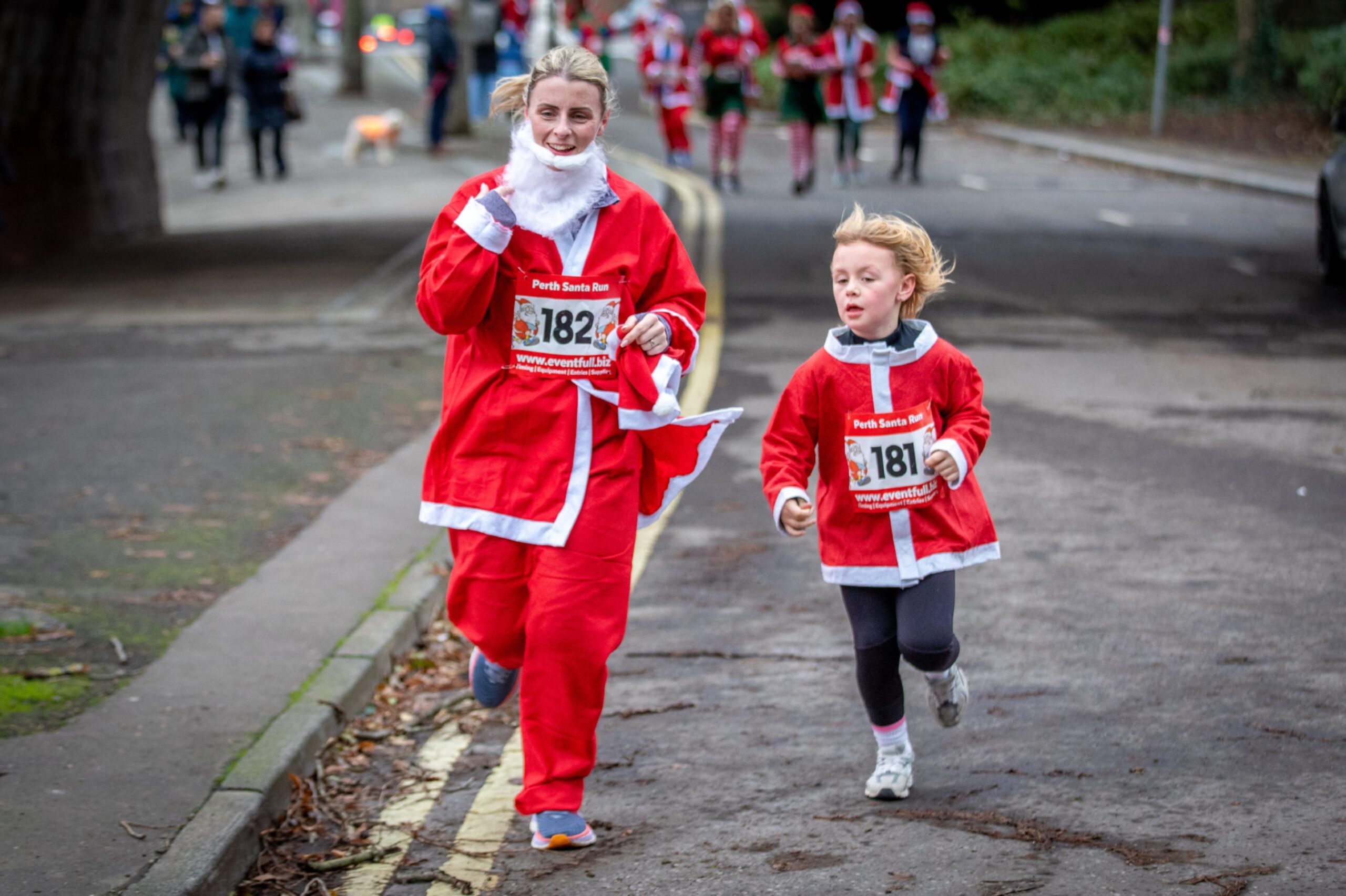 Gallery: Perth Santa Run 5km brings festive fun to city centre
