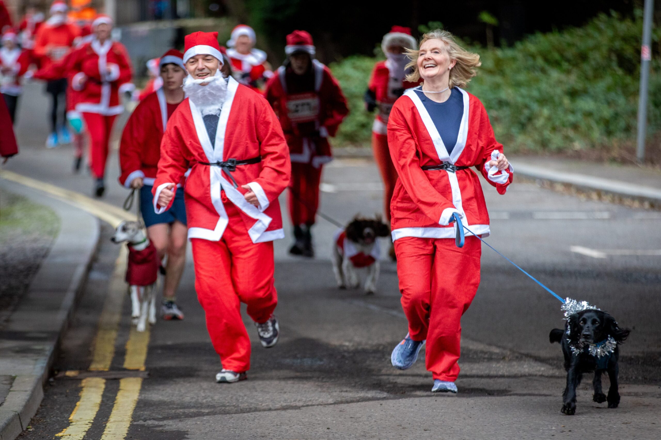 Gallery: Perth Santa Run 5km brings festive fun to city centre
