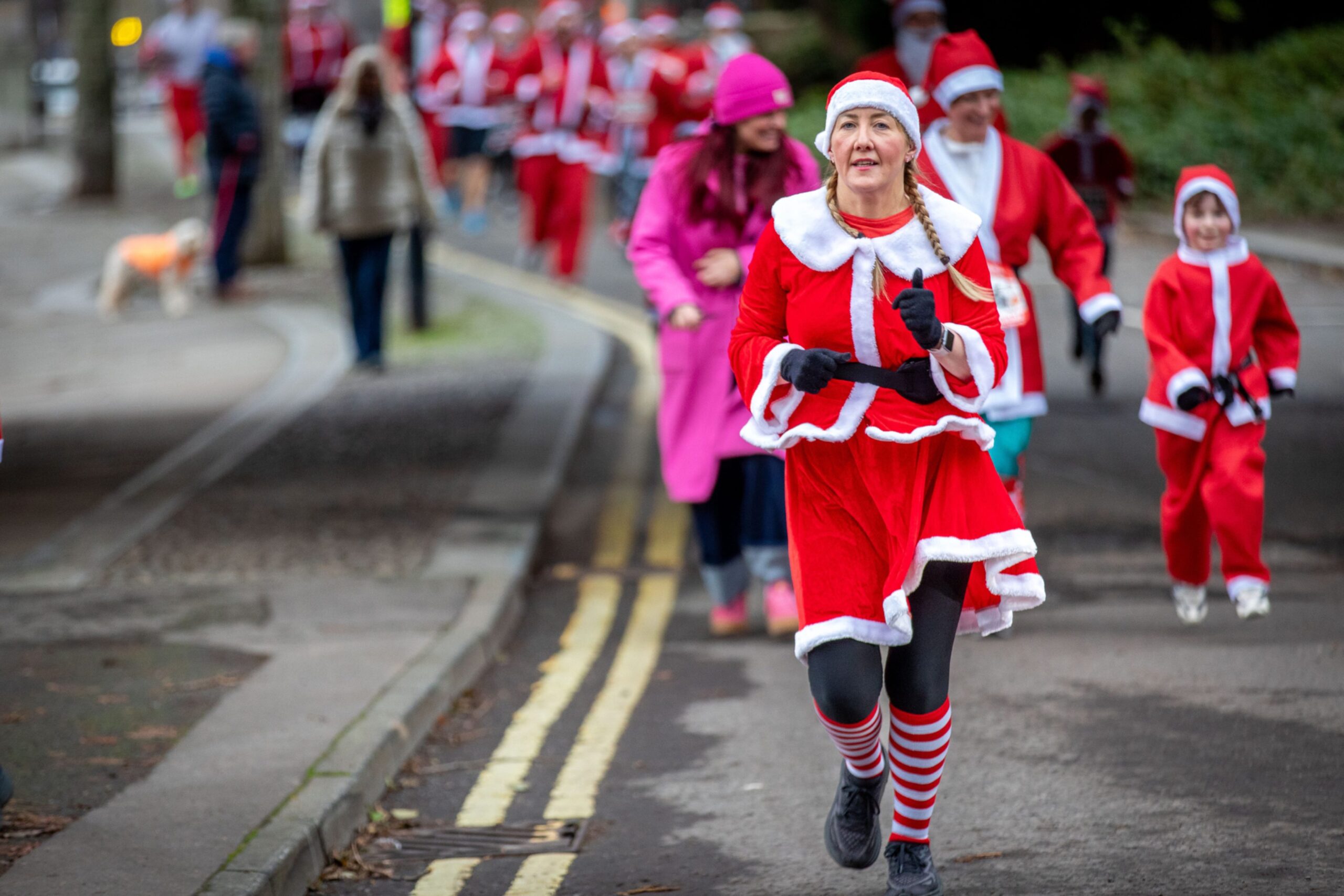 Gallery: Perth Santa Run 5km brings festive fun to city centre