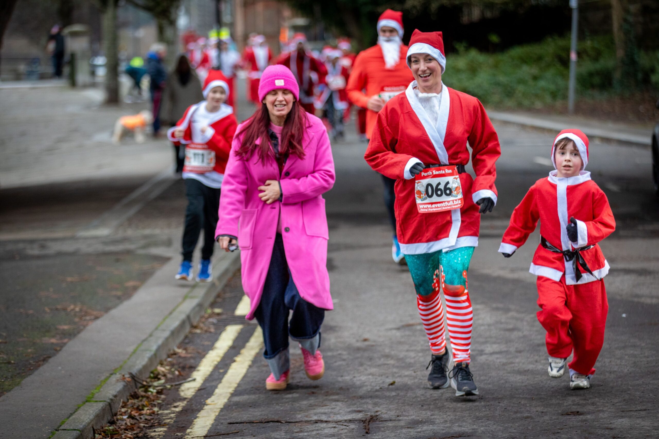 Gallery: Perth Santa Run 5km brings festive fun to city centre