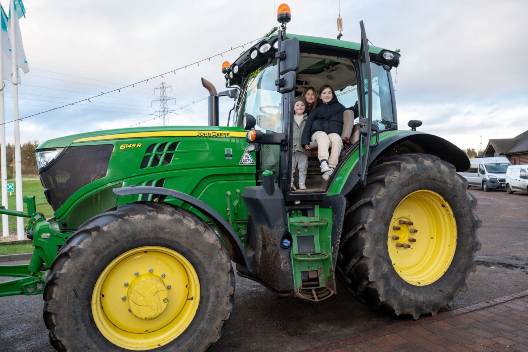 Strathmore tractor convoy travels through Angus towns and villages