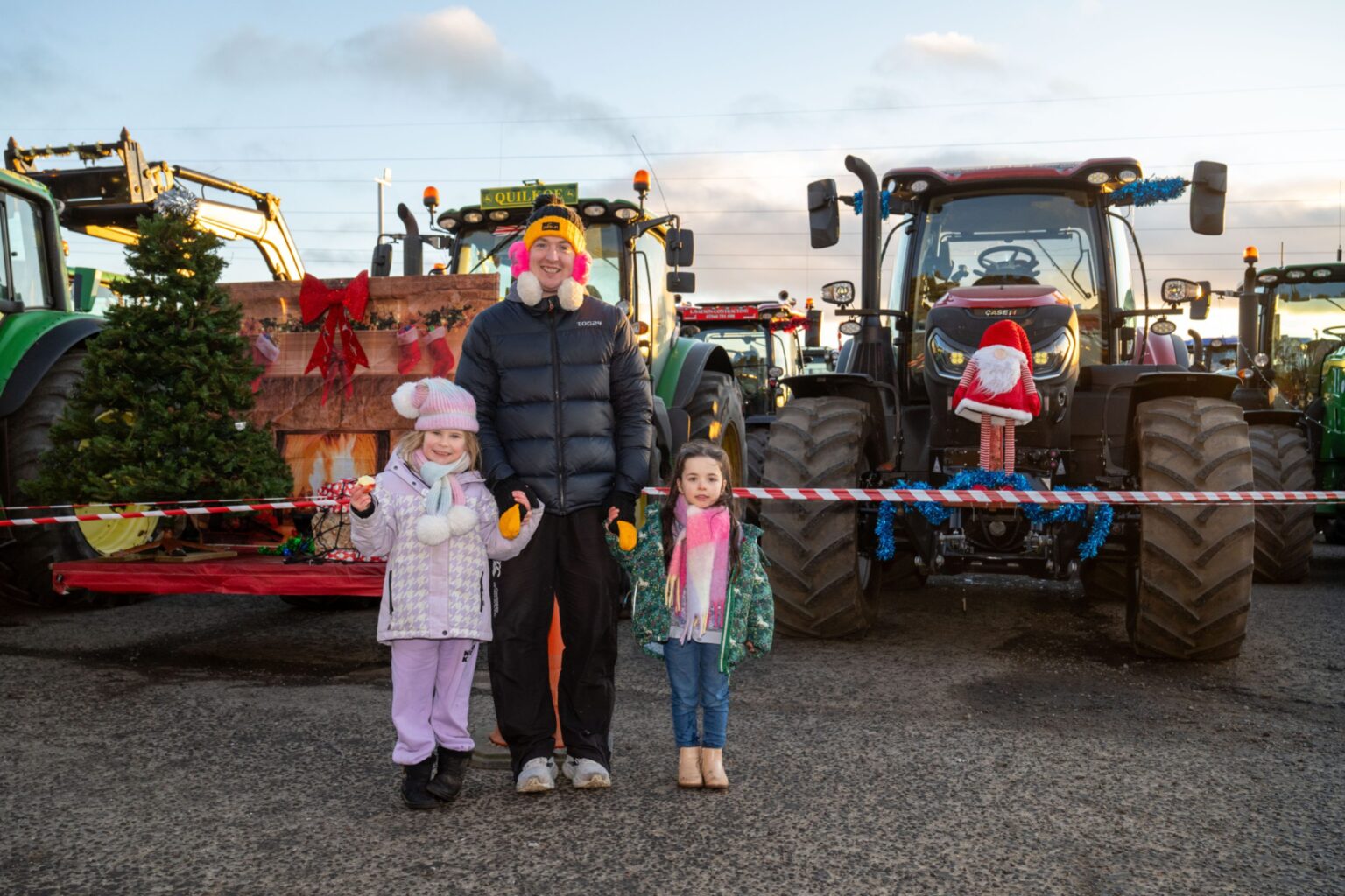 Strathmore tractor convoy travels through Angus towns and villages