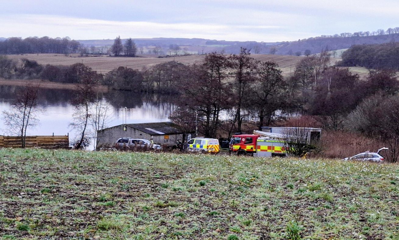Person taken to hospital after rescue at Blairgowrie's Fingask Loch