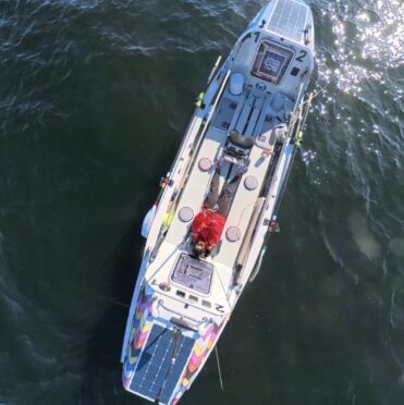 Pittenweem knitter Milli Abrams begins World's Toughest Row