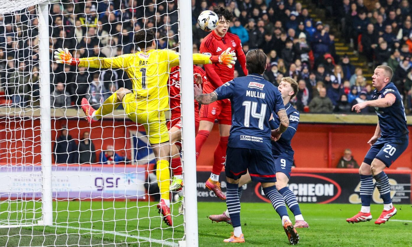 Dougie Imrie 'proud' of Raith Rovers display despite Aberdeen loss