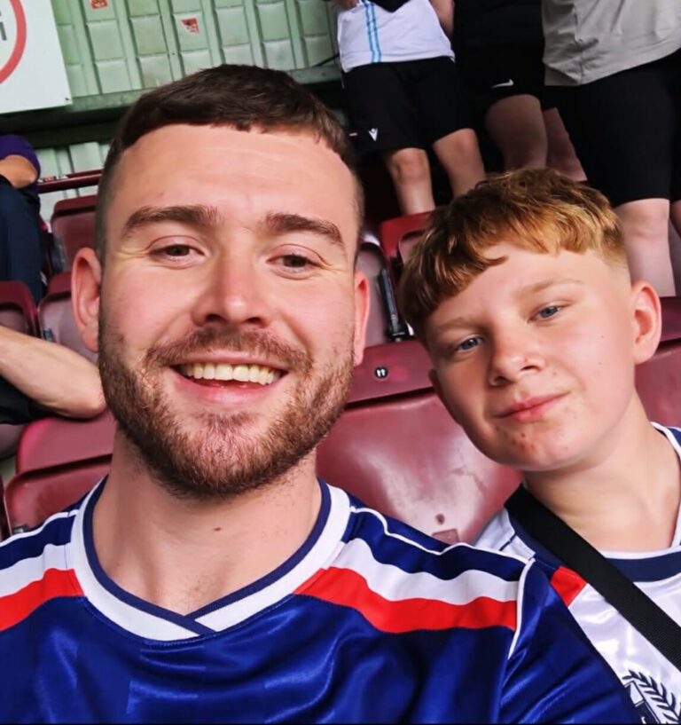 Dundee fan's £15 billboard image of derby matchwinner Ashley Hay