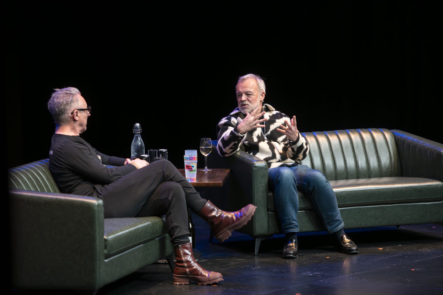 Ian Mckellen, Graham Norton & Alan Cumming at Pitlochry festival