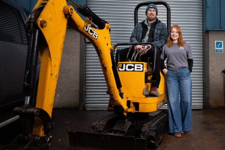 Angus Mini Diggers starts after home extension struggle