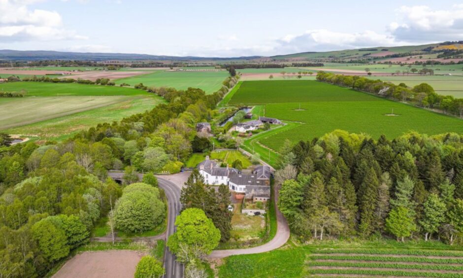 House plan for 19th century coaching inn on Angus/Perthshire border