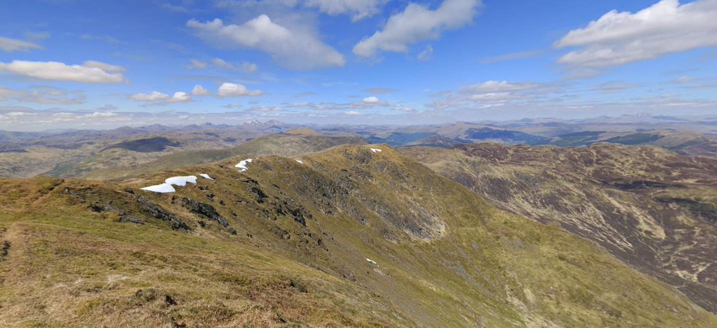 Police hunt man who 'brandished pickaxe' at woman near Callander