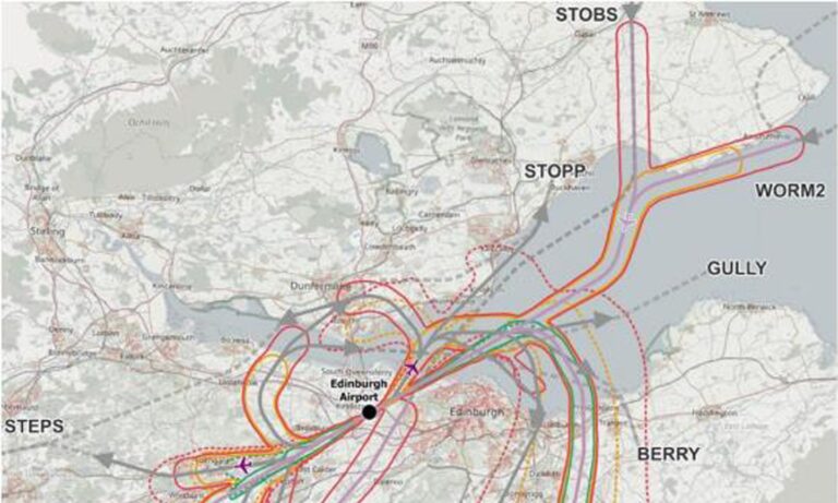 Explained: How new Edinburgh Airport flight paths will affect Fife