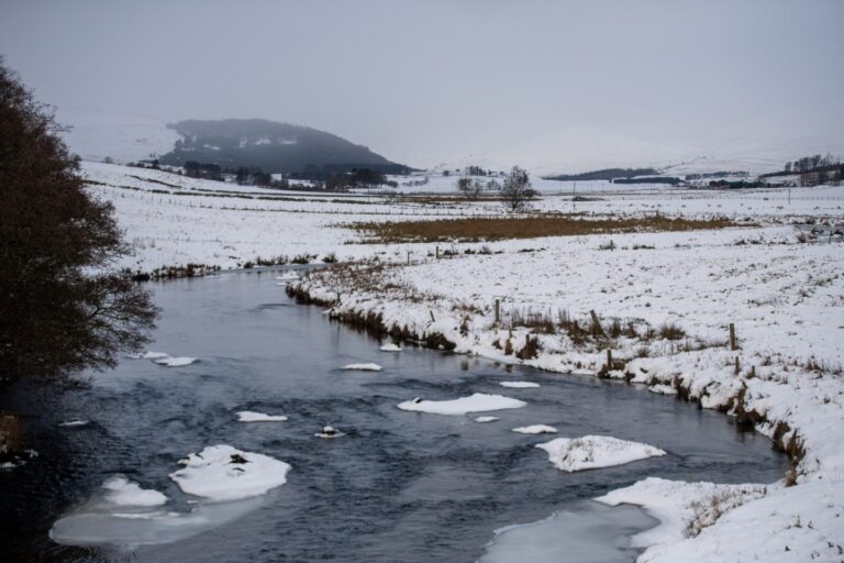 Glen Clova and Glen Prosen snow as winter hits Angus and Perthshire