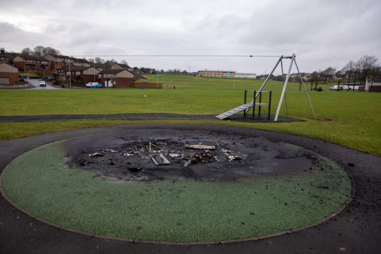 Fire breaks out at newly refurbished play park in Cowdenbeath