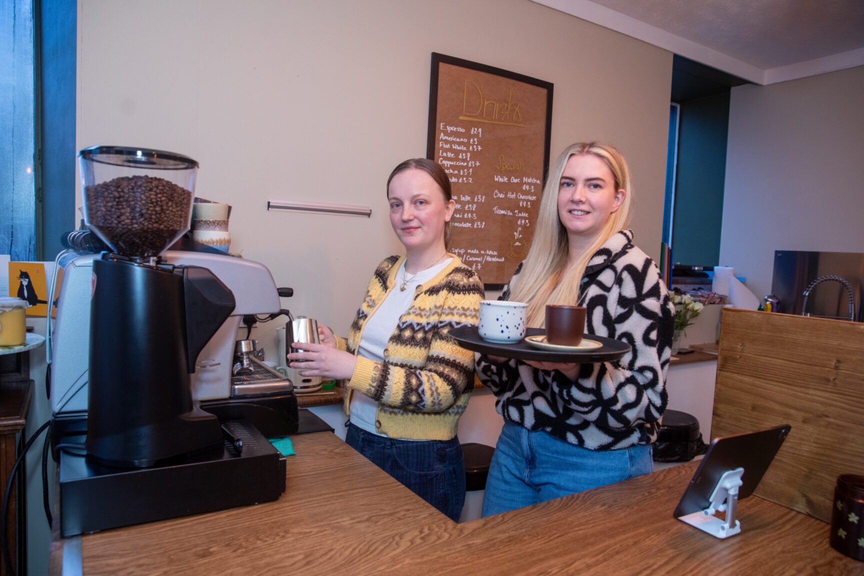 New cafe offering seasonal menus and bakes opens in Dunfermline