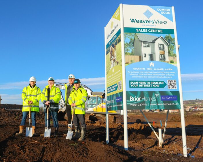 Construction work begins on 137 new homes in Kennoway