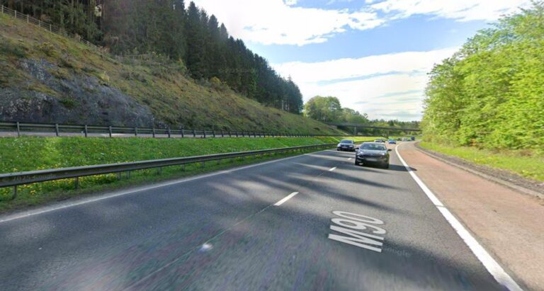 More than two weeks of closures on M90 near Perth