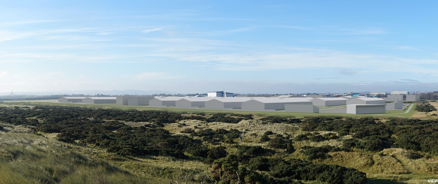 Radiation survey at former RAF Montrose in £500m business park project