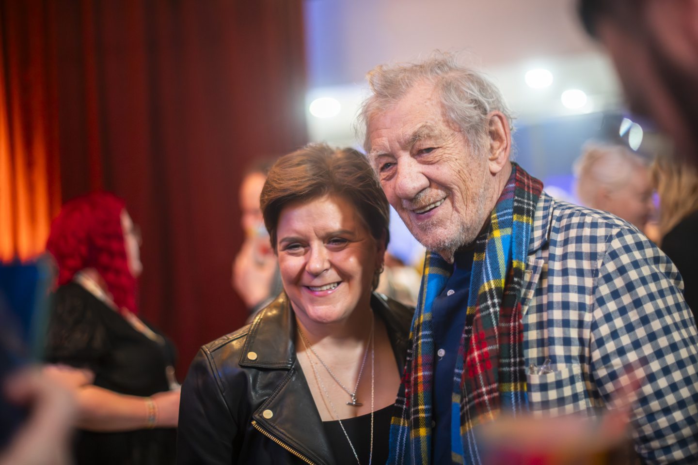 Ian Mckellen, Graham Norton & Alan Cumming at Pitlochry festival