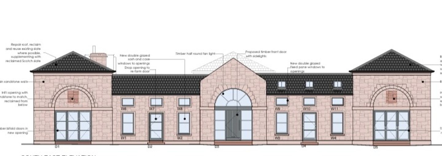 Luxury home bid for old stable block at former Angus prison