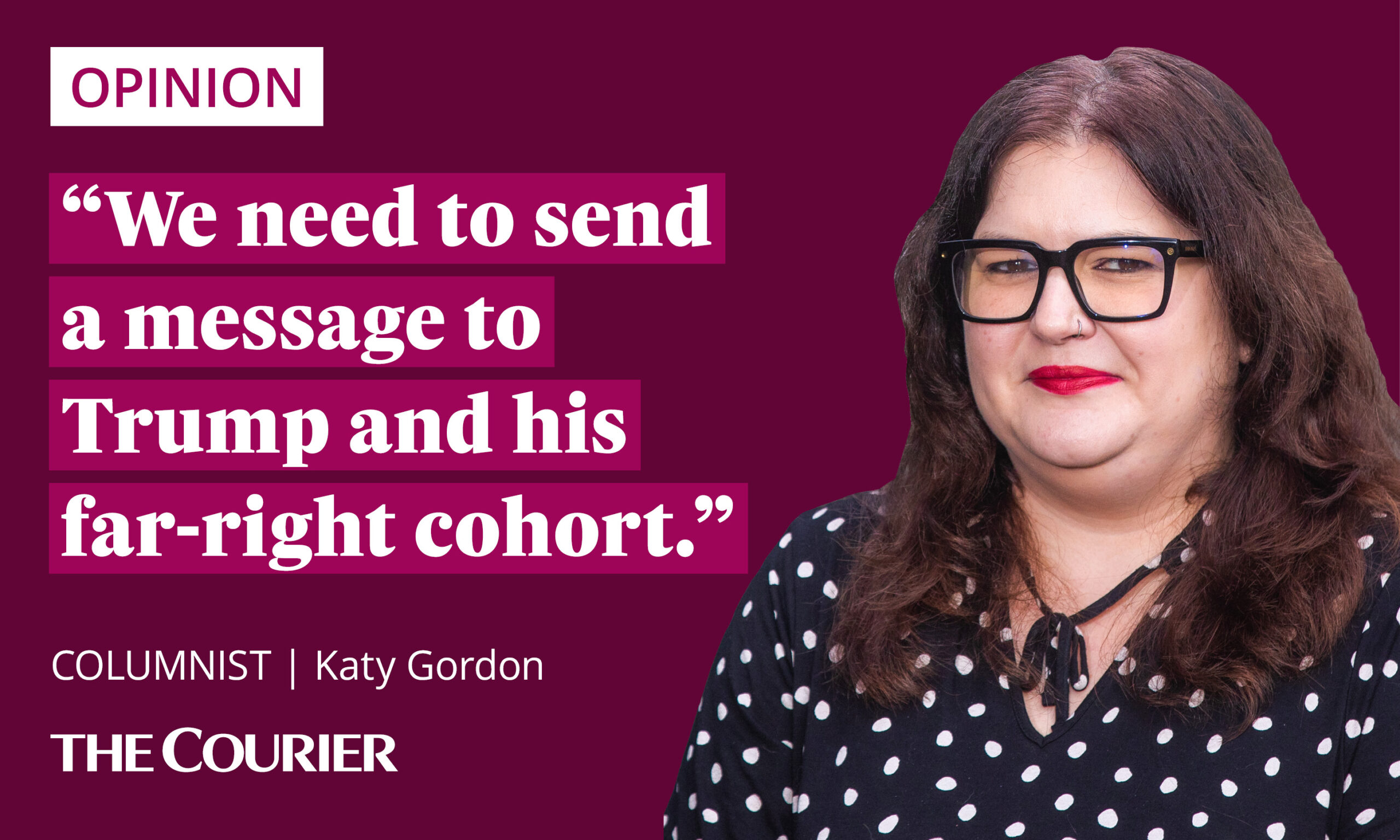 Katy Gordon calls for Scotland World Cup boycott over Trump
