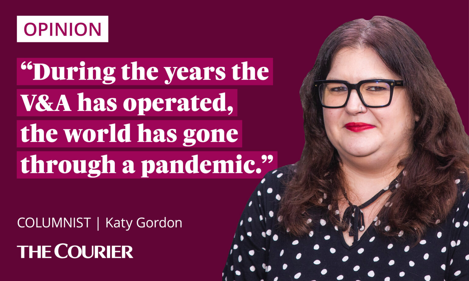 KATY GORDON: It's good V&A Dundee is getting a new look - The Courier
