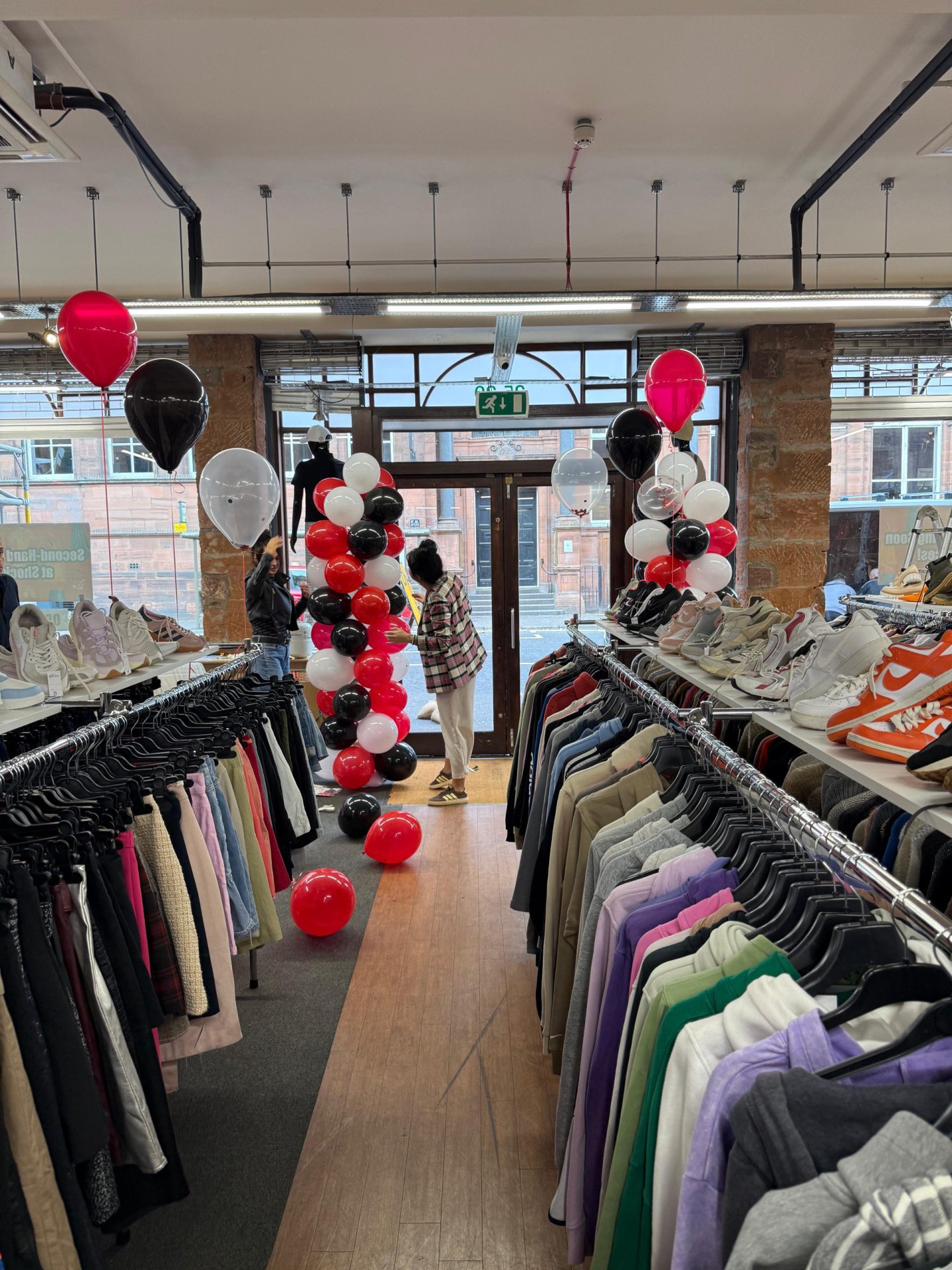 Customers queue for opening of Perth second-hand clothes store