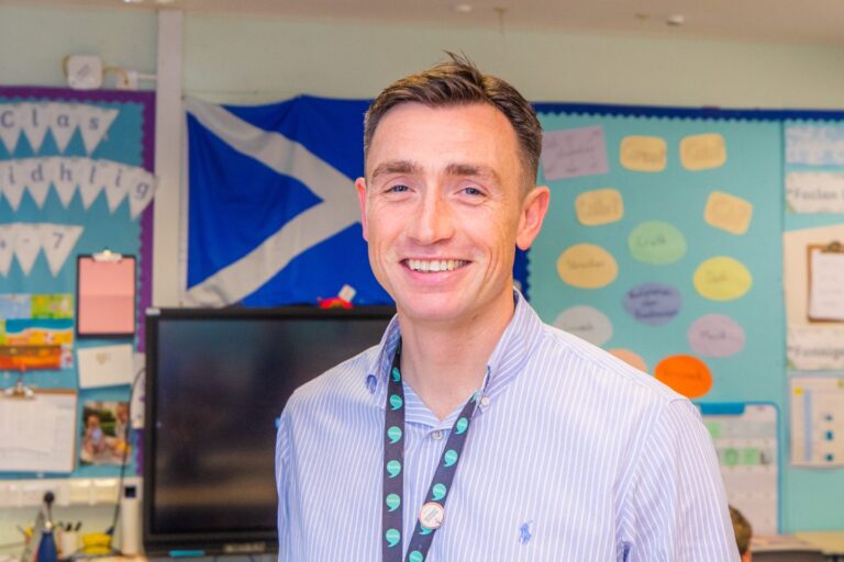 Goodlyburn Primary Gaelic pupils mostly from non-Gaelic families