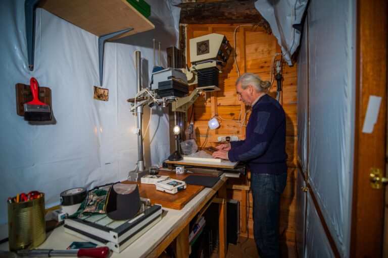 Why Dick Craig loves living off-grid in woods near Alyth