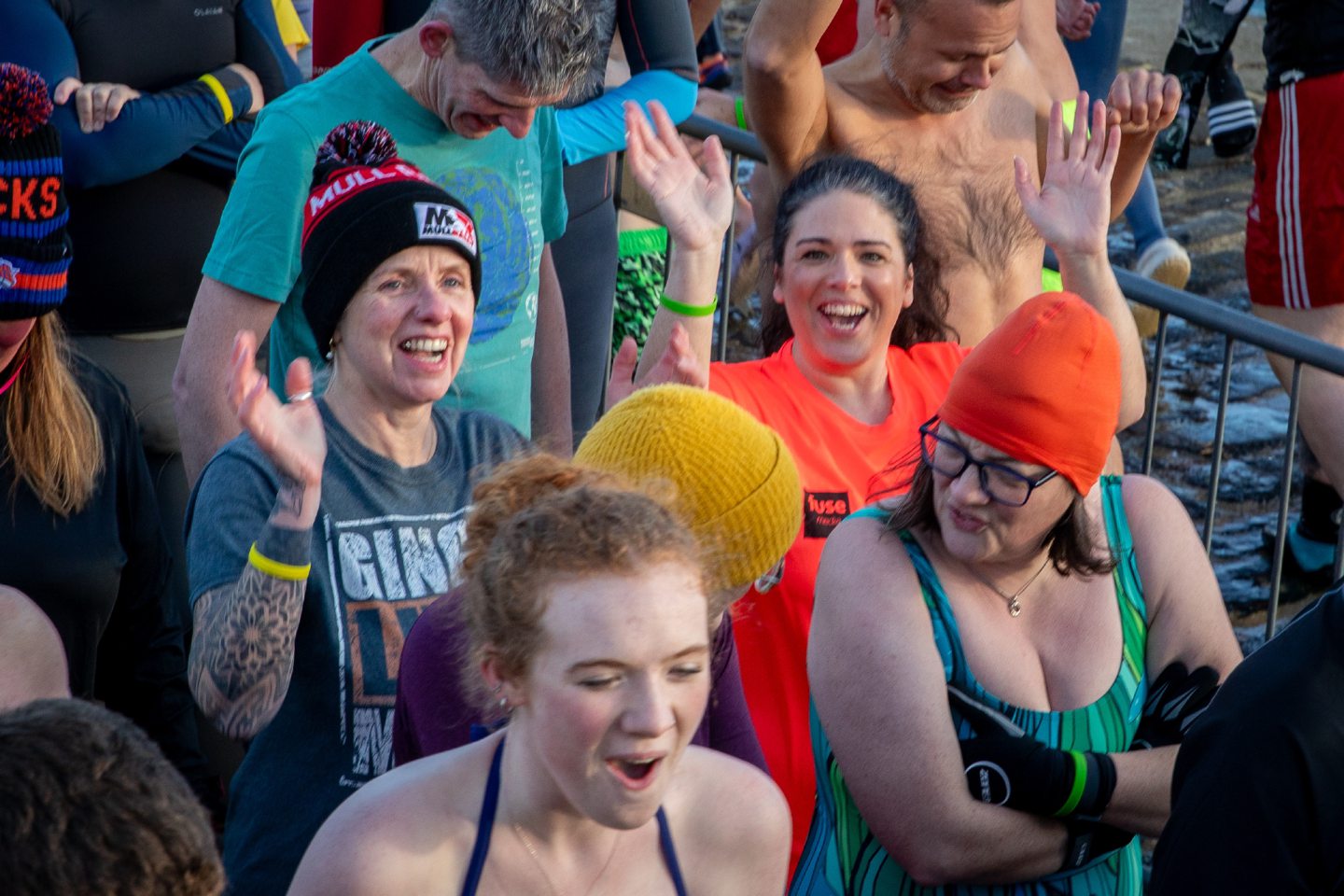 New year dook in Broughty Ferry brings festive fun