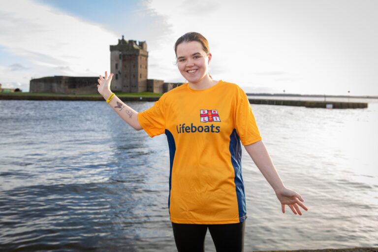 New year dook in Broughty Ferry brings festive fun