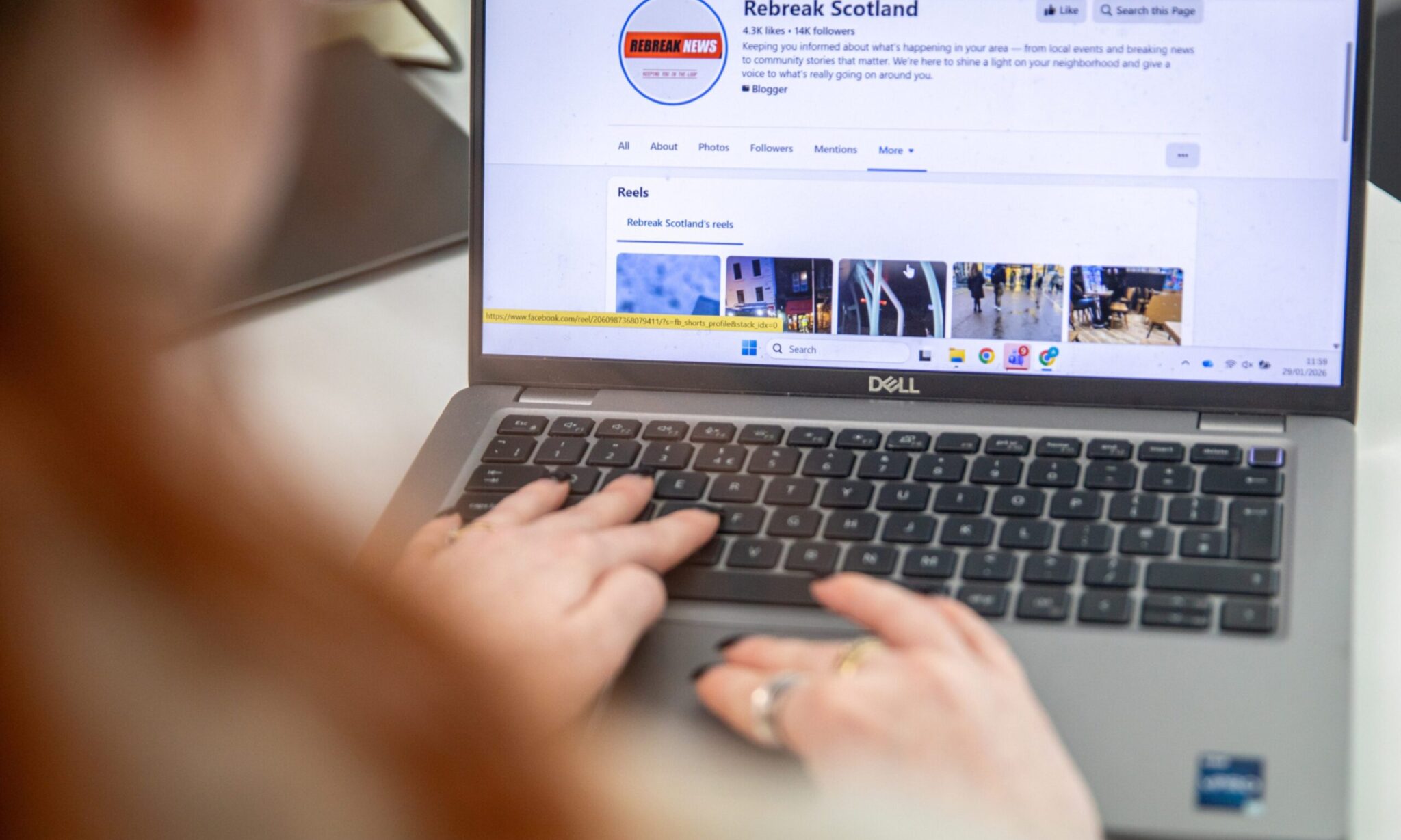 How will new social media rules affect sites like Dundee's Rebreak News?