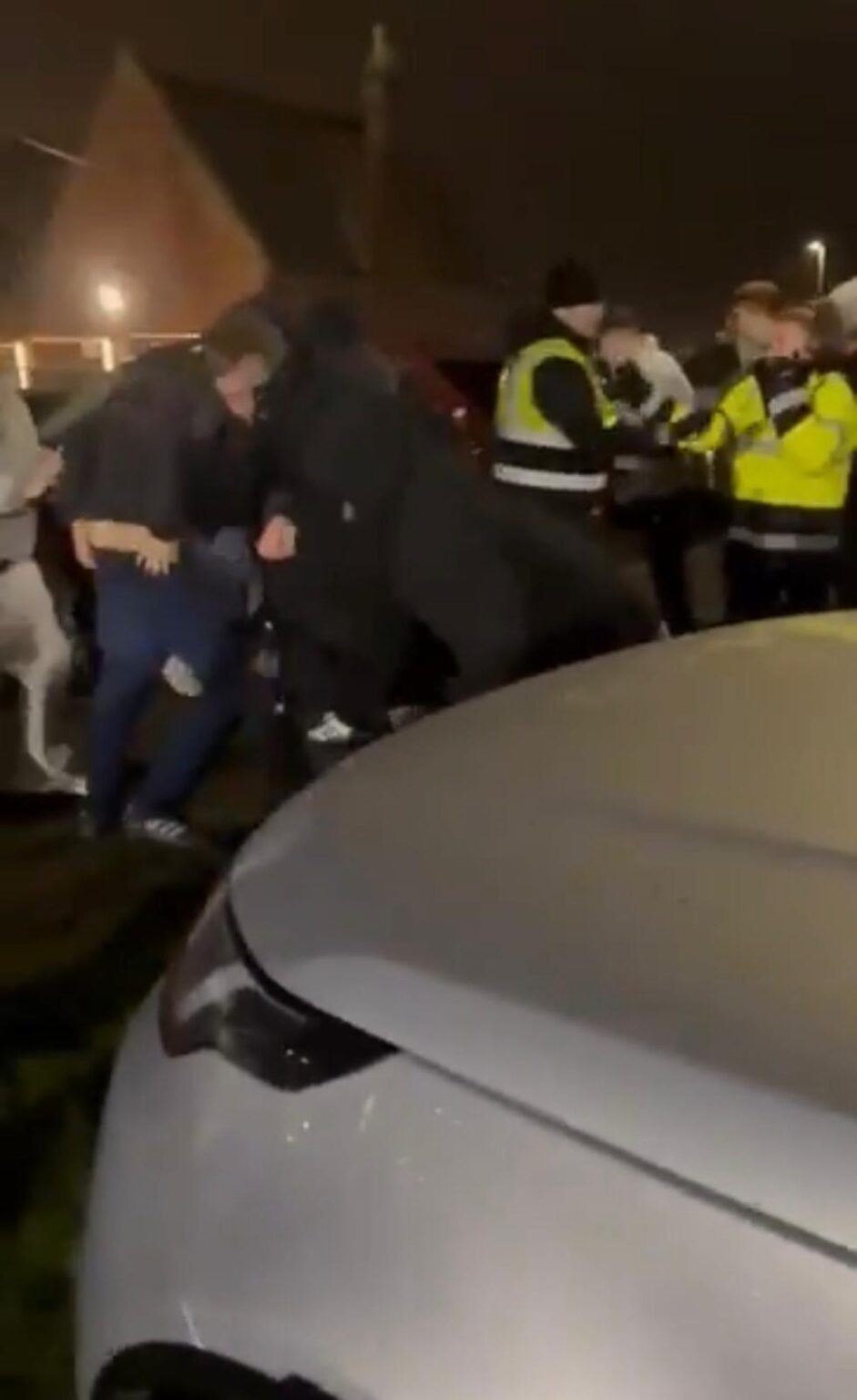 Arbroath FC 'extremely disappointed' after fight outside stadium