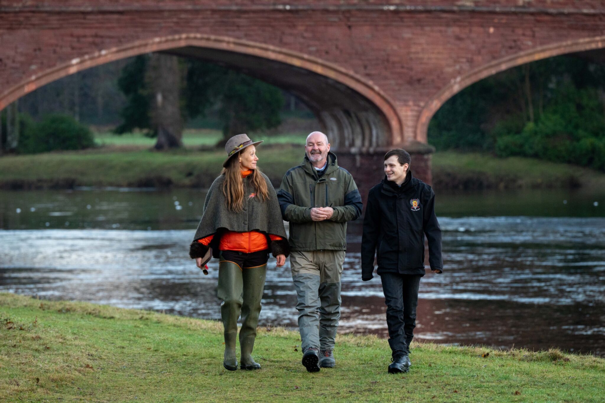 Scotland boss Steve Clarke opens Tay salmon fishing season