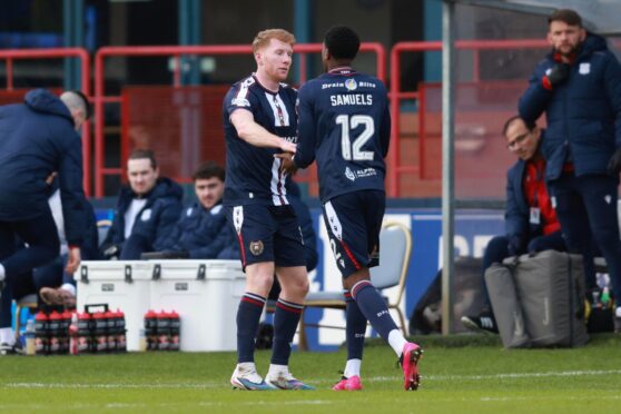 Dundee face anxious wait over Brad Halliday injury