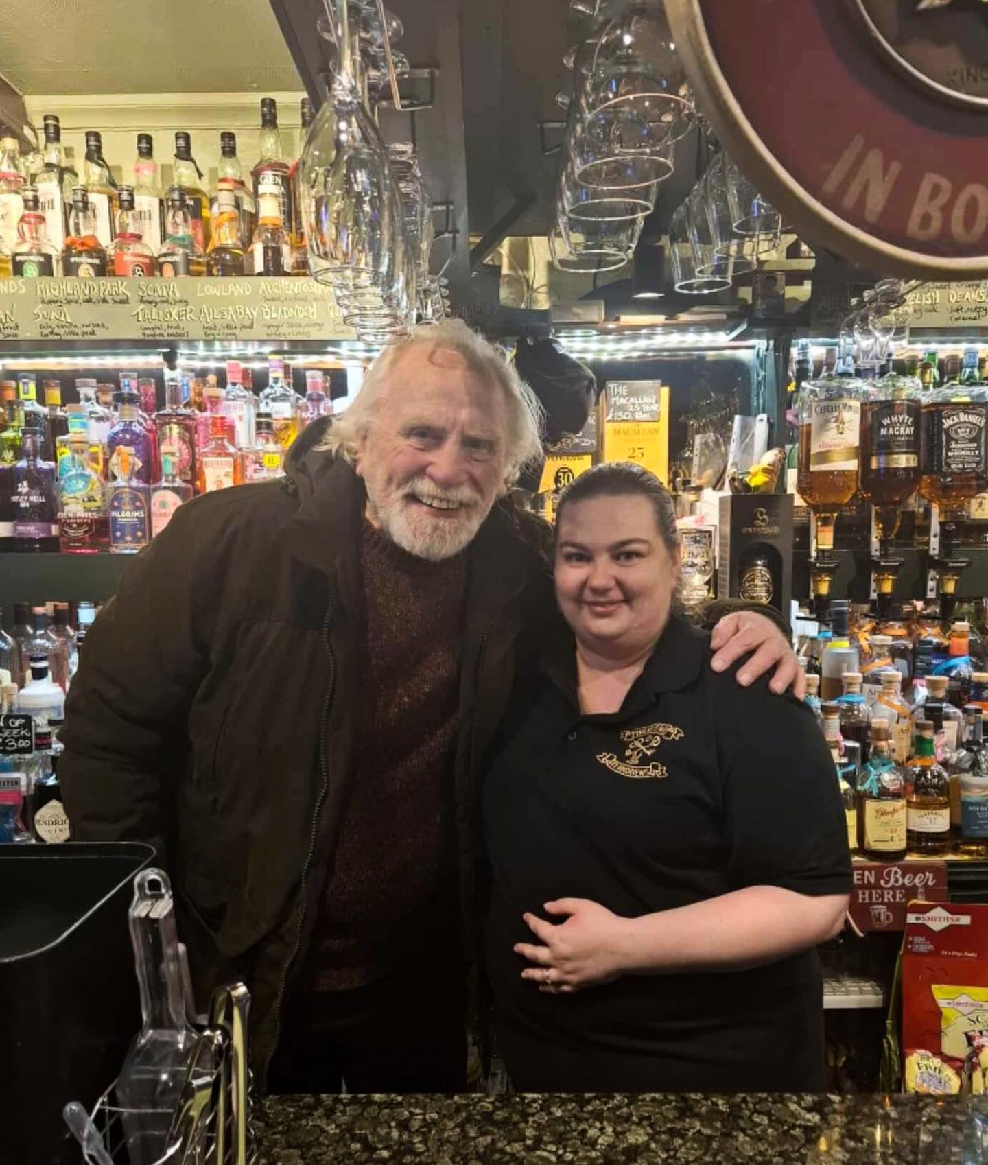 Game of Thrones star James Cosmo enjoys tasty St Andrews trip